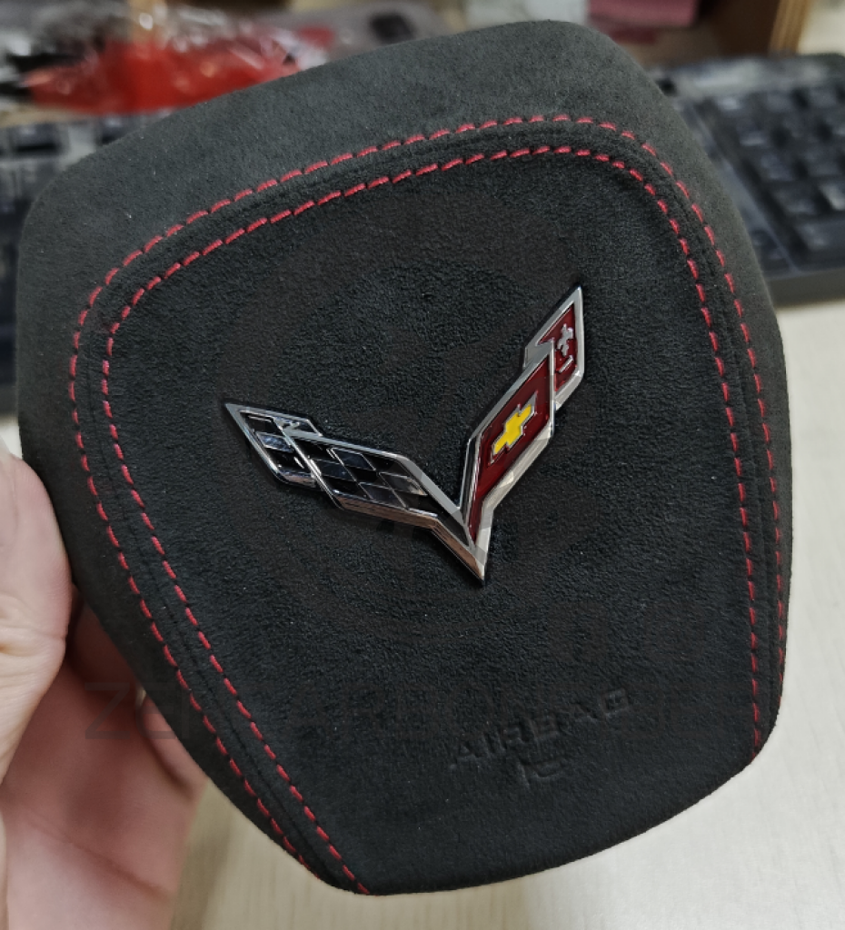 2014-2019 Chevrolet C7 Corvette Custom Airbag Cover – zencarbonfiber