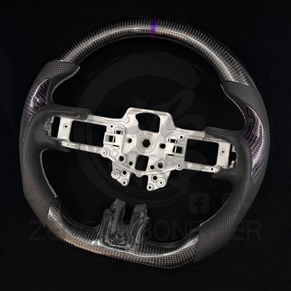 2015-2023 S550 Ford Mustang Carbon Fiber Steering Wheel – Zencarbonfiber