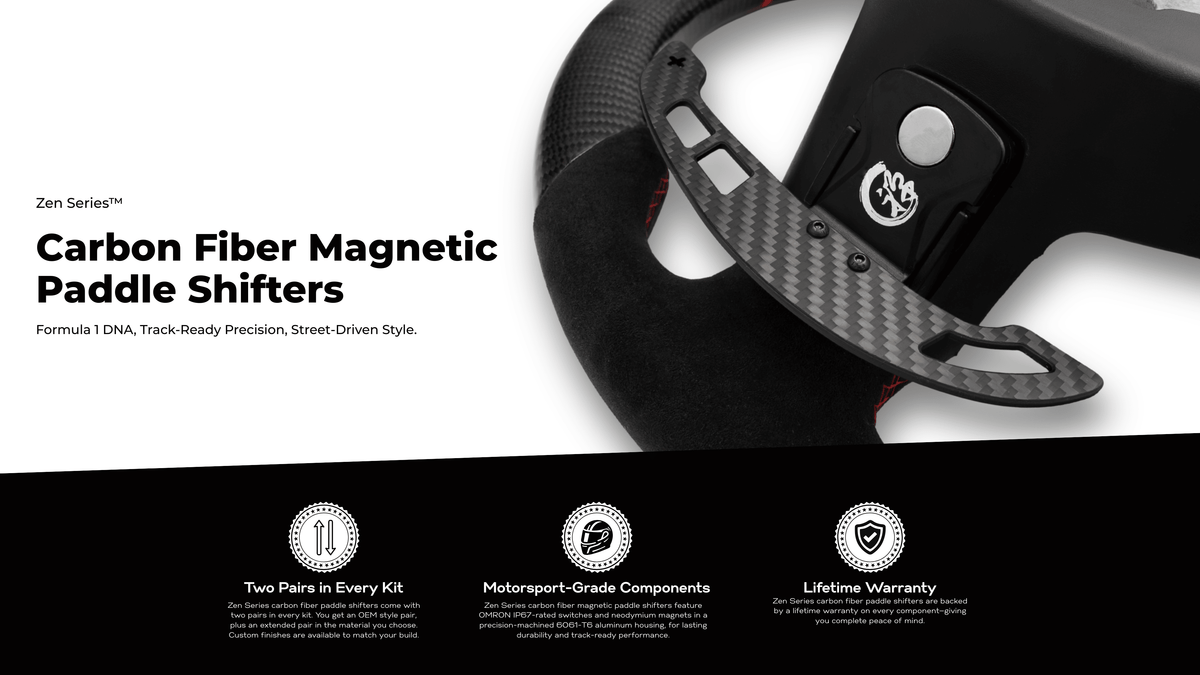 Zen Series™ Carbon Fiber Magnetic Paddle Shifters – zencarbonfiber