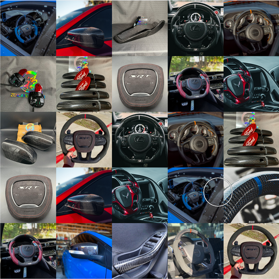 2021-2024 BMW G80/G82/G87 M2/M3/M4 Carbon Fiber Steering Wheel ...