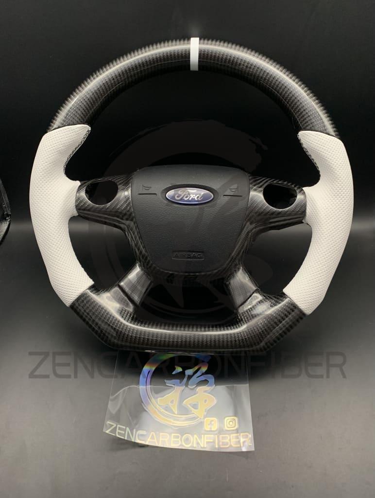 2012 2014 Ford Focus Carbon Fiber Steering Wheel