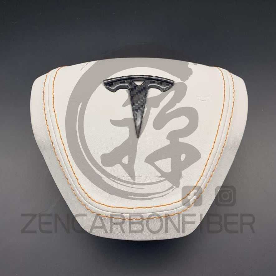 Tesla Model 3/Y Custom Airbag Cover – zencarbonfiber