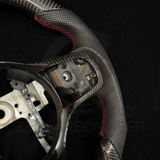 IN STOCK - Mitsubishi Lancer Evo X Carbon Fiber Steering Wheel ...